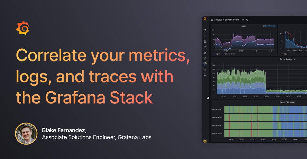 Nicolas Laino on LinkedIn: How to correlate your metrics, logs, and ... Nicolas Laino on LinkedIn: How to correlate your metrics, logs, and ...