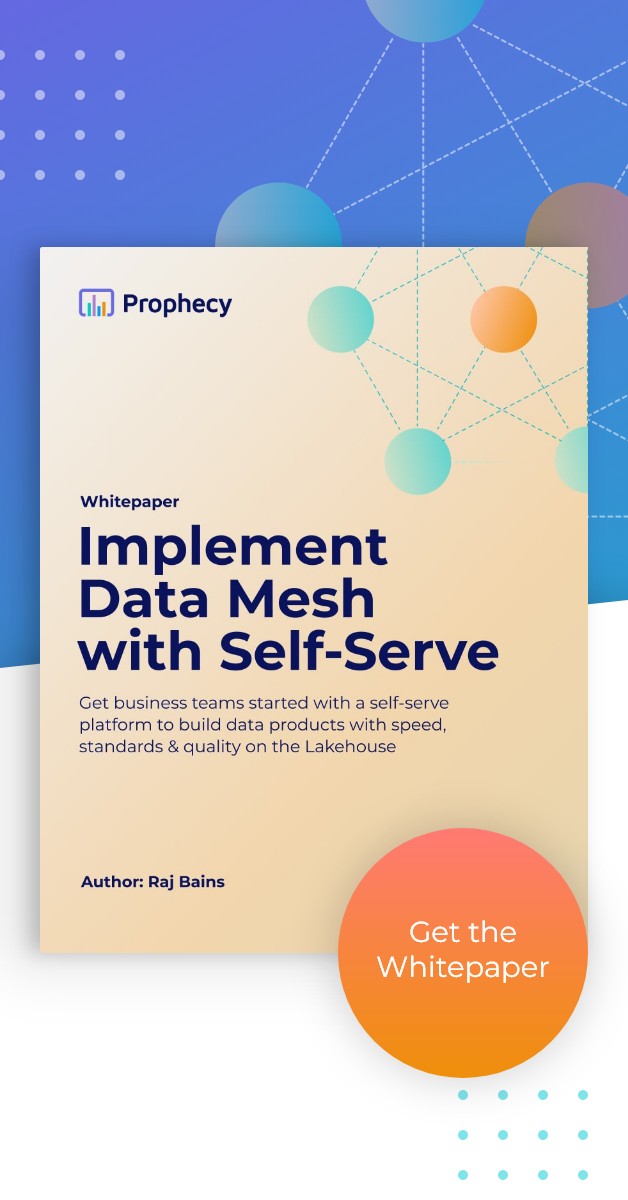 Prophecy on LinkedIn: Implement Data Mesh with Self-Serve | Prophecy Prophecy on LinkedIn: Implement Data Mesh with Self-Serve | Prophecy