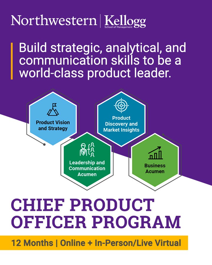 Kellogg Executive Education | Chief Product Officer Program on LinkedIn ... Kellogg Executive Education | Chief Product Officer Program on LinkedIn ...