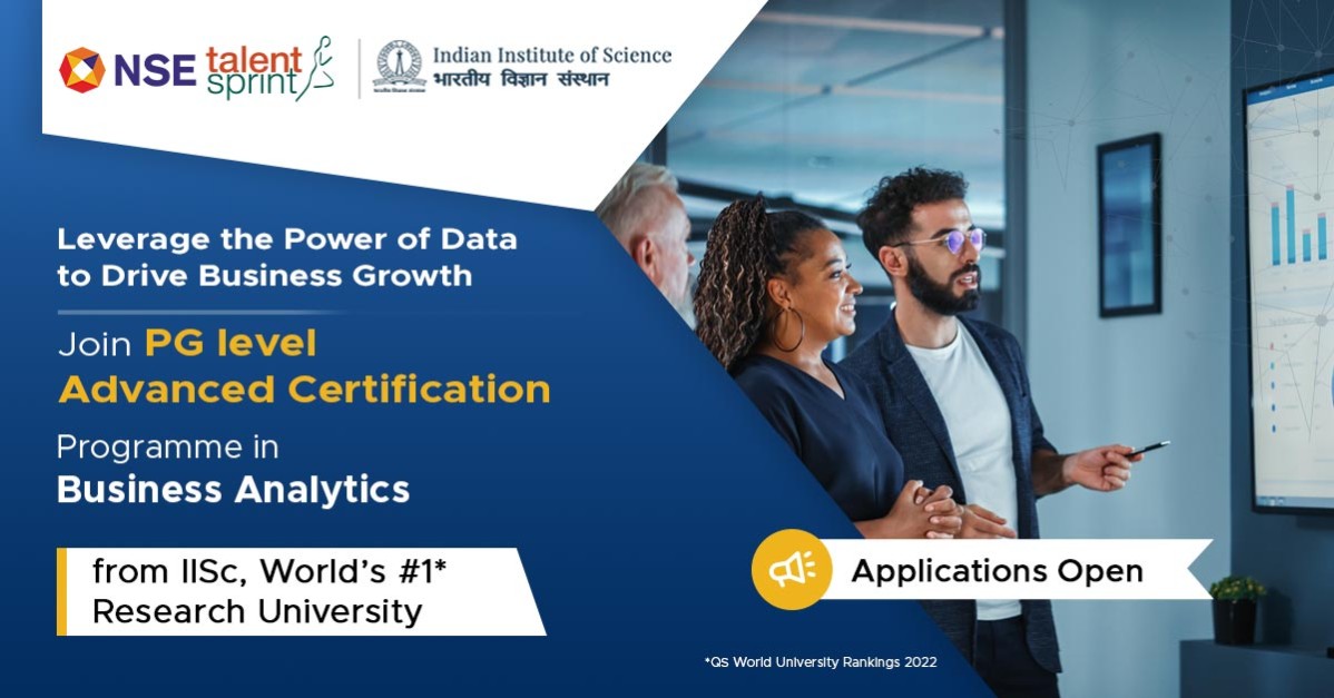 Business Analytics Certification Program | IISC | TalentSprint ... Business Analytics Certification Program | IISC | TalentSprint ...