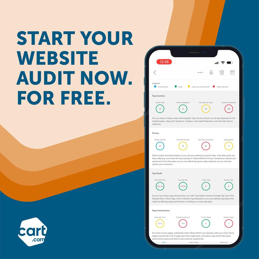 Cart.com on LinkedIn: http://try.cart.com/observe-point-partner/ Cart.com on LinkedIn: http://try.cart.com/observe-point-partner/