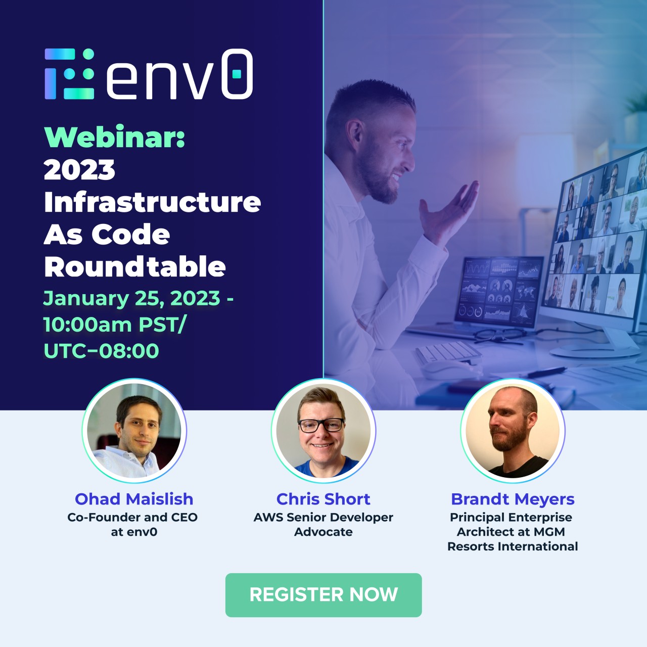 env0 on LinkedIn: Webinar: 2023 Infrastructure as Code Roundtable | env0 env0 on LinkedIn: Webinar: 2023 Infrastructure as Code Roundtable | env0