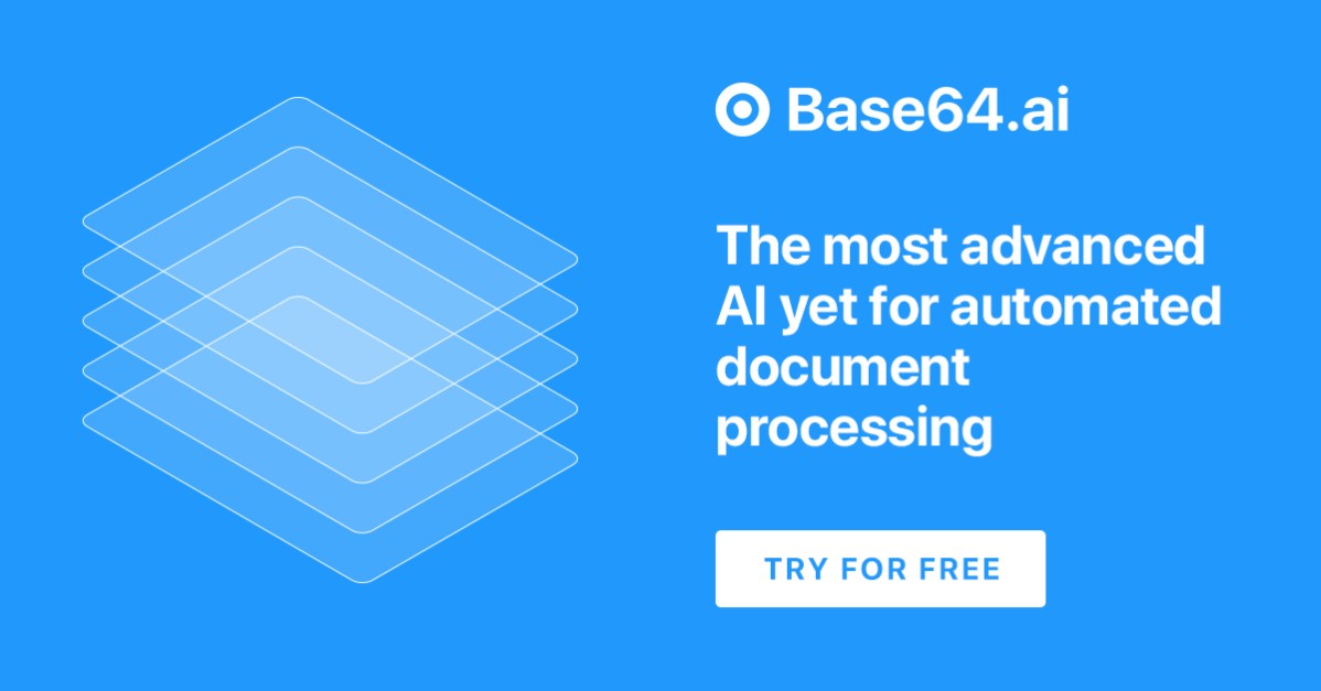 Base64.ai Document AI on LinkedIn: Base64.ai: Automatically process all ... Base64.ai Document AI on LinkedIn: Base64.ai: Automatically process all ...