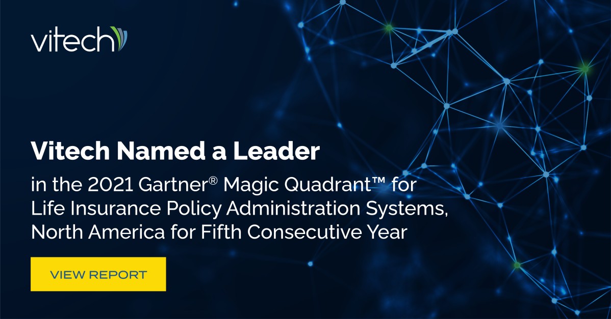Vitech Systems Group on LinkedIn: #gartnermagicquadrant Vitech Systems Group on LinkedIn: #gartnermagicquadrant