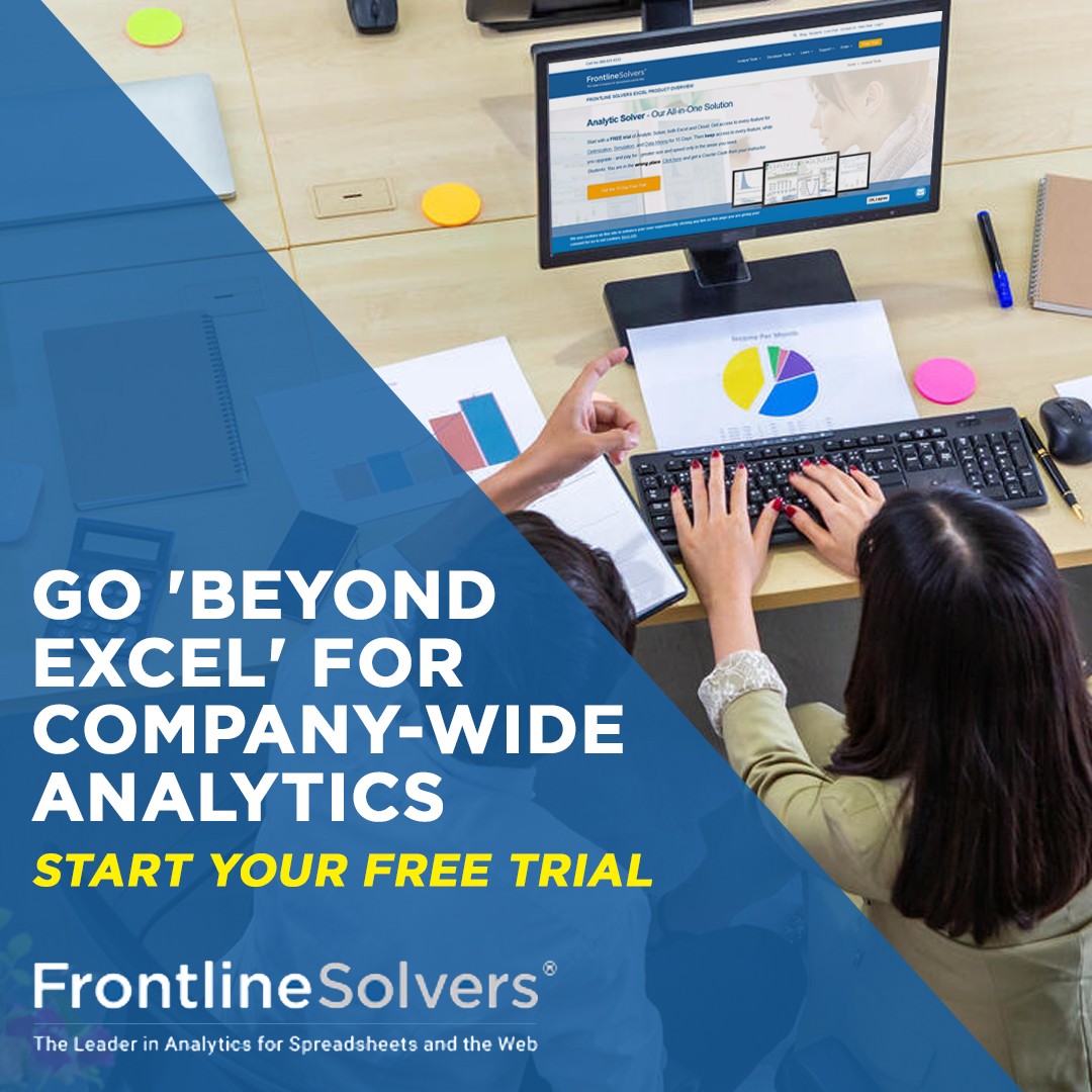 Frontline Solvers on LinkedIn: Frontline Solvers Excel Product Overview Frontline Solvers on LinkedIn: Frontline Solvers Excel Product Overview