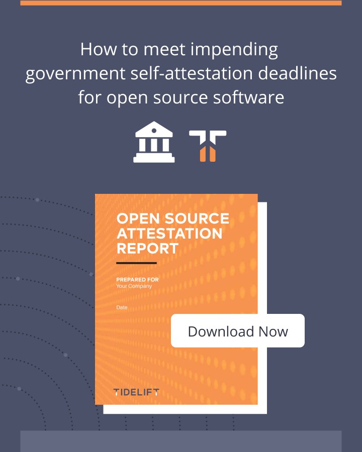 Tidelift on LinkedIn: Tidelift open source attestation report sample Tidelift on LinkedIn: Tidelift open source attestation report sample