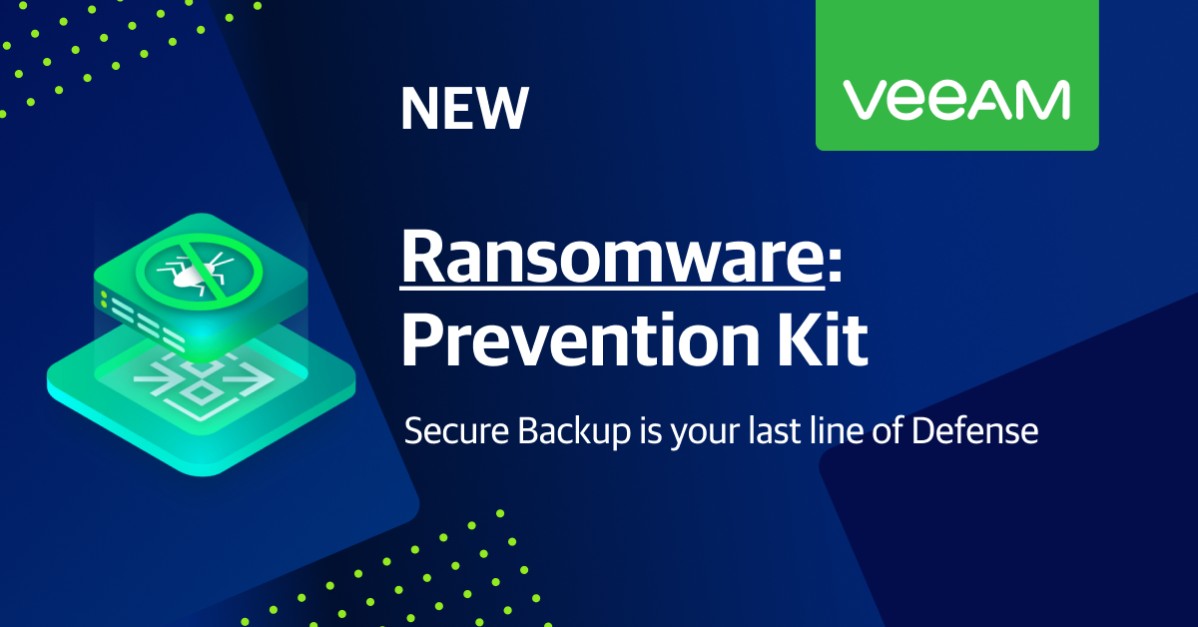 Veeam Software on LinkedIn: Veeam Ransomware Prevention Kit Veeam Software on LinkedIn: Veeam Ransomware Prevention Kit