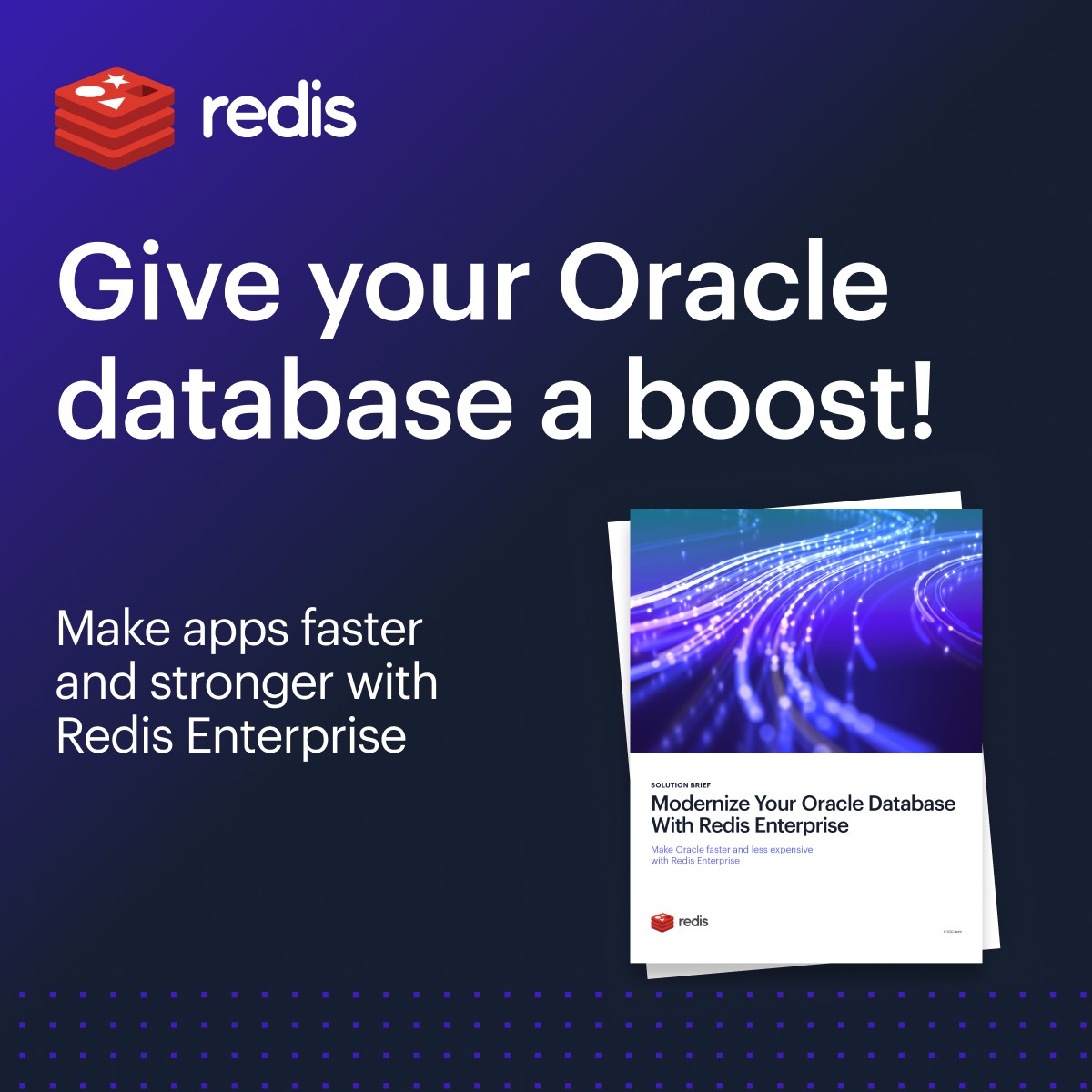 Redis on LinkedIn: Modernize your Oracle Database with Redis Enterprise ... Redis on LinkedIn: Modernize your Oracle Database with Redis Enterprise ...
