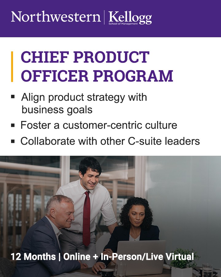 Kellogg Executive Education | Chief Product Officer Program on LinkedIn ... Kellogg Executive Education | Chief Product Officer Program on LinkedIn ...