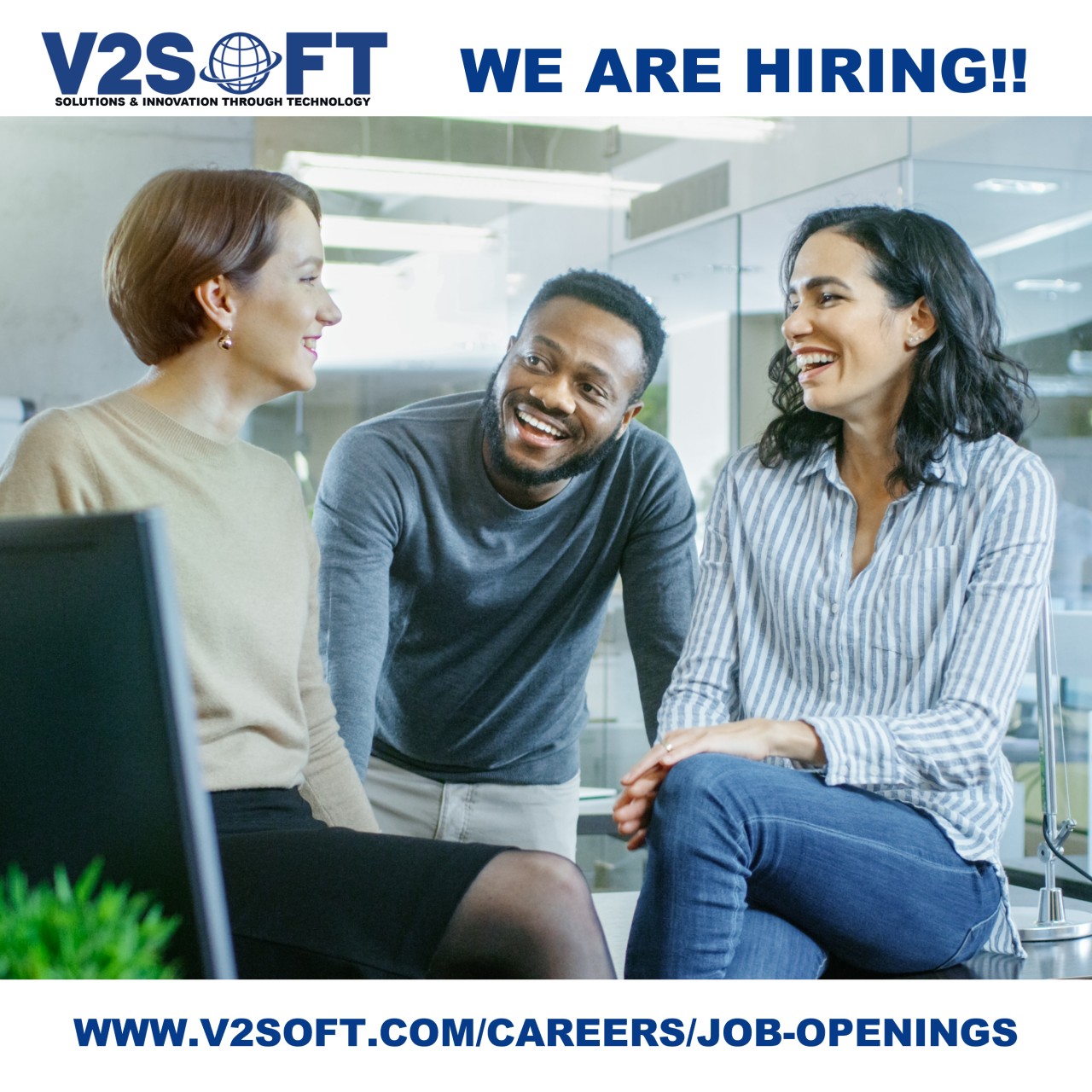 Divya Nagarajan on LinkedIn: Job Openings | V2Soft Divya Nagarajan on LinkedIn: Job Openings | V2Soft
