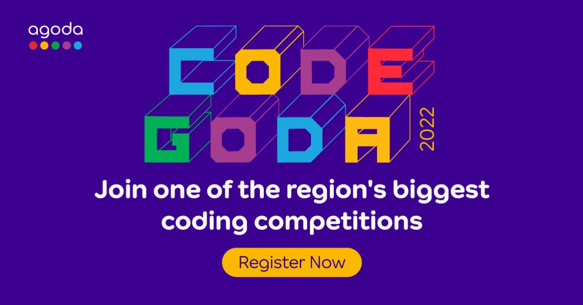 Agoda LinkedIn‘de: Codegoda 2023 | Global Coding Competition by Agoda Agoda LinkedIn‘de: Codegoda 2023 | Global Coding Competition by Agoda