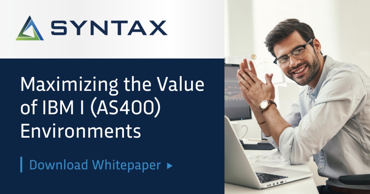 Syntax on LinkedIn: Maximizing the value IBM iAS400:Whitepaper Syntax on LinkedIn: Maximizing the value IBM iAS400:Whitepaper