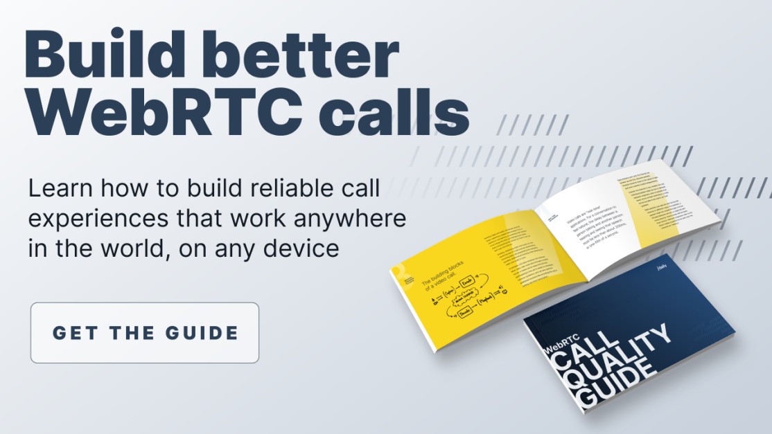 Daily on LinkedIn: WebRTC Video Call Quality eBook Daily on LinkedIn: WebRTC Video Call Quality eBook