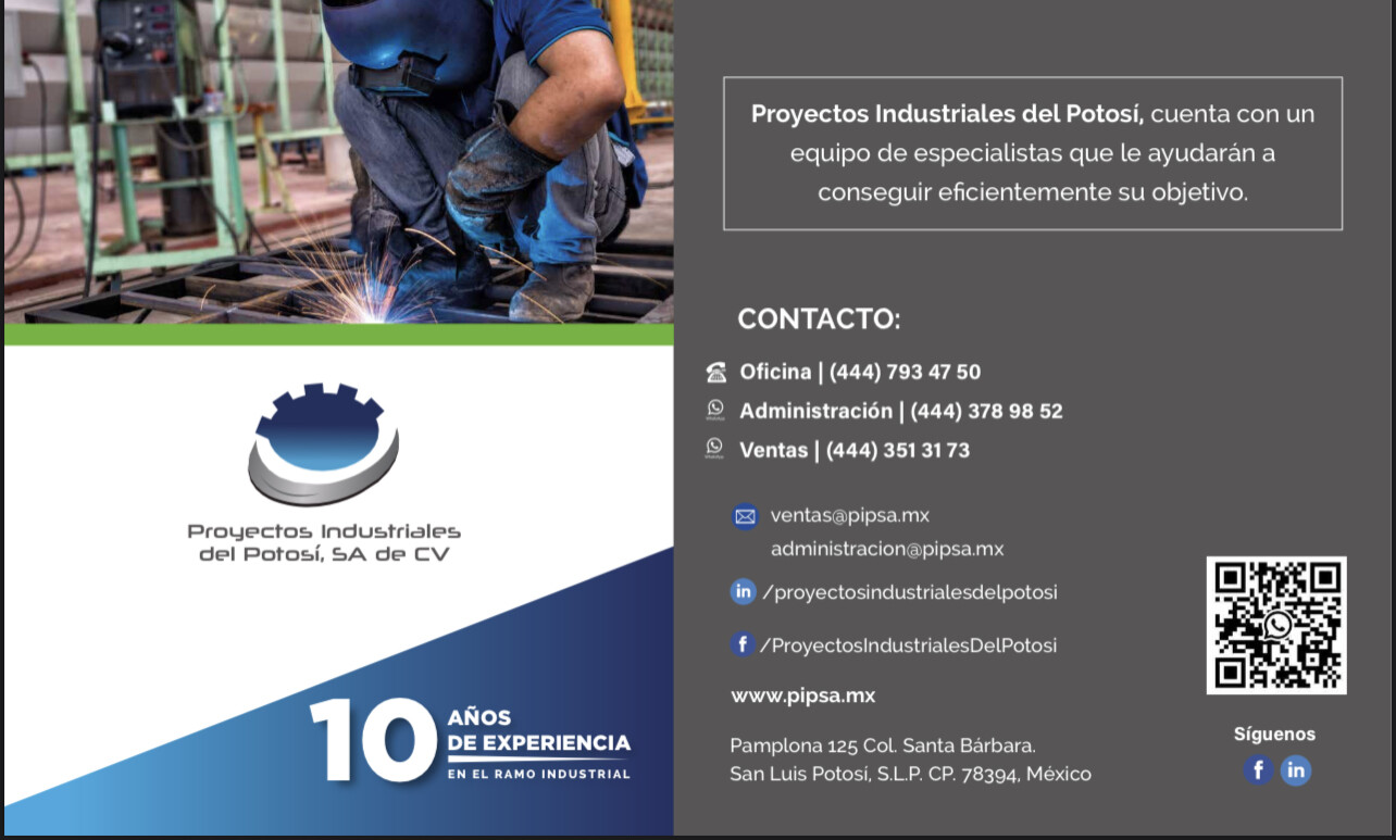 Proyectos Industriales del Potosí S.A. de C.V. | LinkedIn Proyectos Industriales del Potosí S.A. de C.V. | LinkedIn