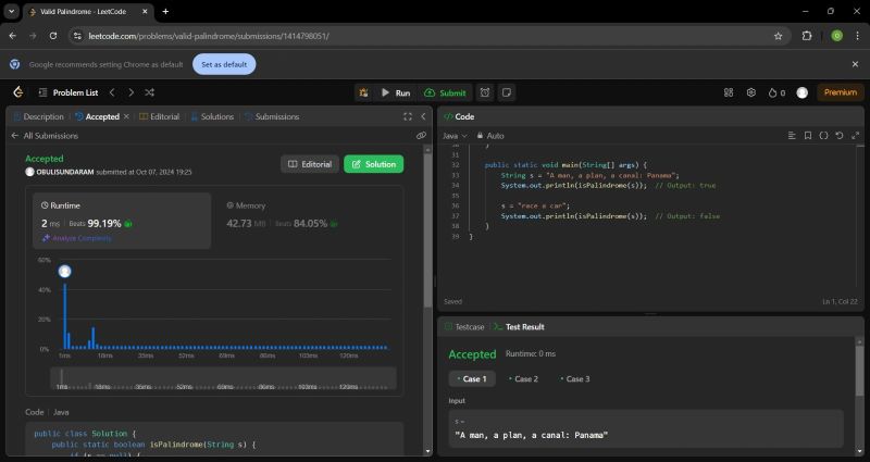 OBULISUNDARAM O on LinkedIn: #Day23 of Problem Solving on LeetCode! I ... OBULISUNDARAM O on LinkedIn: #Day23 of Problem Solving on LeetCode! I ...