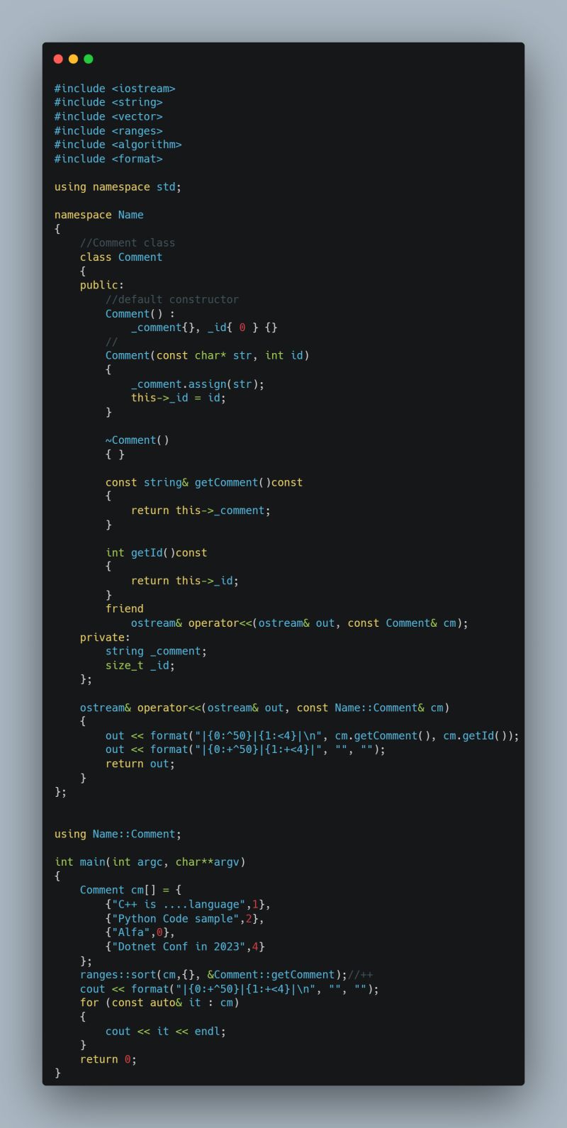 Azmiddin Qurbonov on LinkedIn: #cpp #cpp20 #cppprogramming Azmiddin Qurbonov on LinkedIn: #cpp #cpp20 #cppprogramming