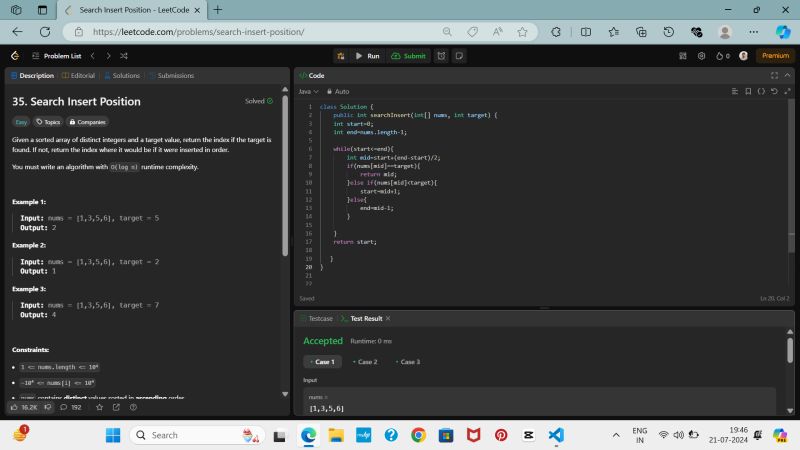 Solved a LeetCode problem! | YASH JADAUN posted on the topic | LinkedIn Solved a LeetCode problem! | YASH JADAUN posted on the topic | LinkedIn