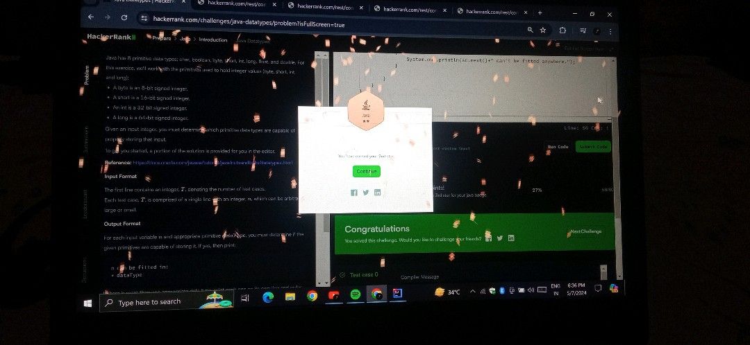Pavitra Pandey on LinkedIn: #java #hackerrank #coding Pavitra Pandey on LinkedIn: #java #hackerrank #coding