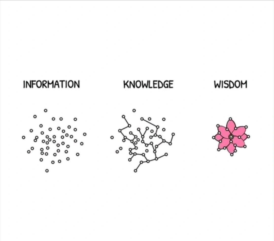 Sunny V. on LinkedIn: Difference between Information, Knowledge and Wisdom Sunny V. on LinkedIn: Difference between Information, Knowledge and Wisdom