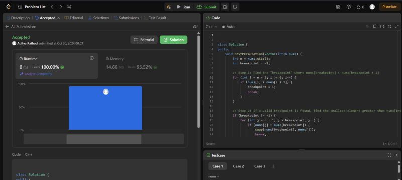 Aditya Rathod on LinkedIn: #dsa #100daysofcode #dsa #problemsolving # ... Aditya Rathod on LinkedIn: #dsa #100daysofcode #dsa #problemsolving # ...