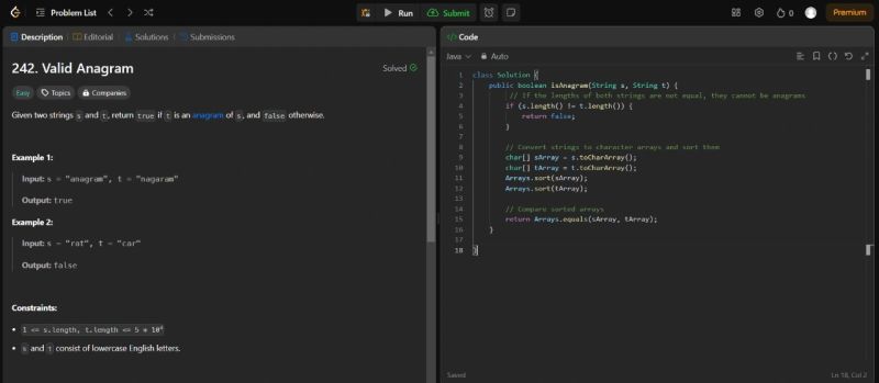 Anand G on LinkedIn: #java #datastructures #leetcode #codingchallenge # ... Anand G on LinkedIn: #java #datastructures #leetcode #codingchallenge # ...