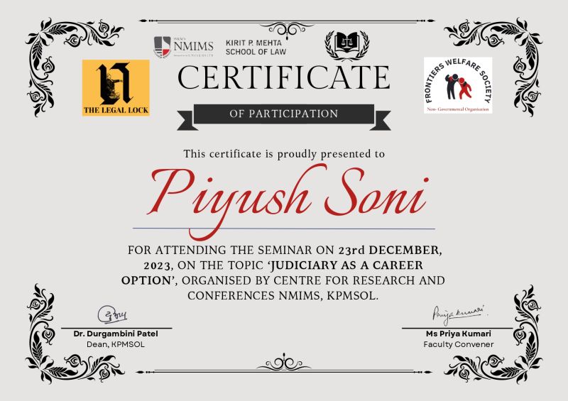 Piyush Soni on LinkedIn: Greetings connections! I recently participated ... Piyush Soni on LinkedIn: Greetings connections! I recently participated ...