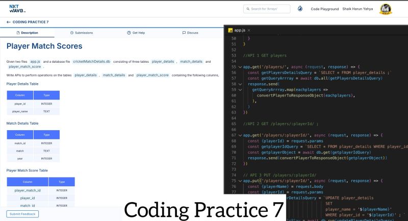 Shaik Harun on LinkedIn: #ccbp #coding #consistency #nxtwave #ccbpians ... Shaik Harun on LinkedIn: #ccbp #coding #consistency #nxtwave #ccbpians ...