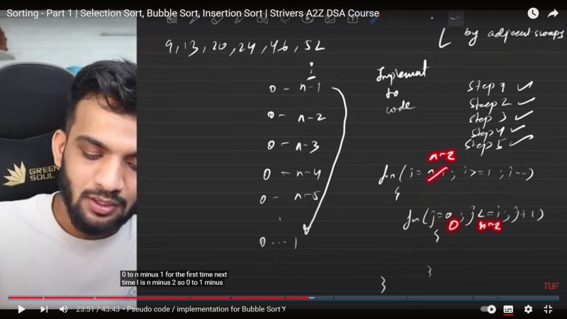 Uday Dixit on LinkedIn: #dsa #codingjourney #sortingalgorithms # ... Uday Dixit on LinkedIn: #dsa #codingjourney #sortingalgorithms # ...