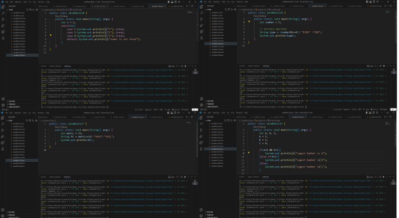 Rameshwar Susar on LinkedIn: Today I learn JavaBasics thru Alpha 5.0 on ... Rameshwar Susar on LinkedIn: Today I learn JavaBasics thru Alpha 5.0 on ...
