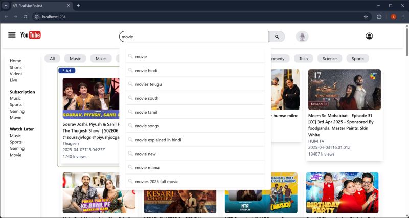 #webdevelopment #reactjs #frontenddevelopment #youtubeapi #debouncing ... #webdevelopment #reactjs #frontenddevelopment #youtubeapi #debouncing ...