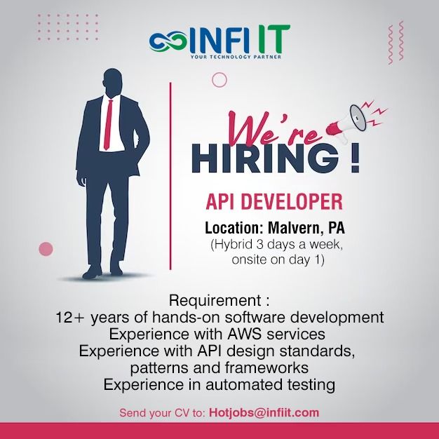 #hiring #developer #pennsylvania #apidevelopment #apideveloper # ... #hiring #developer #pennsylvania #apidevelopment #apideveloper # ...