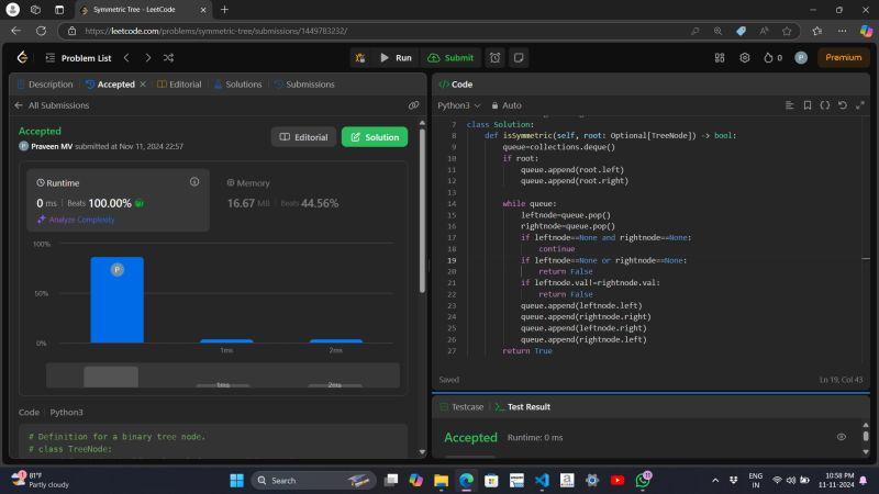 Praveen M V on LinkedIn: #day35 #dsa #100daysofcode #codingchallenge # ... Praveen M V on LinkedIn: #day35 #dsa #100daysofcode #codingchallenge # ...