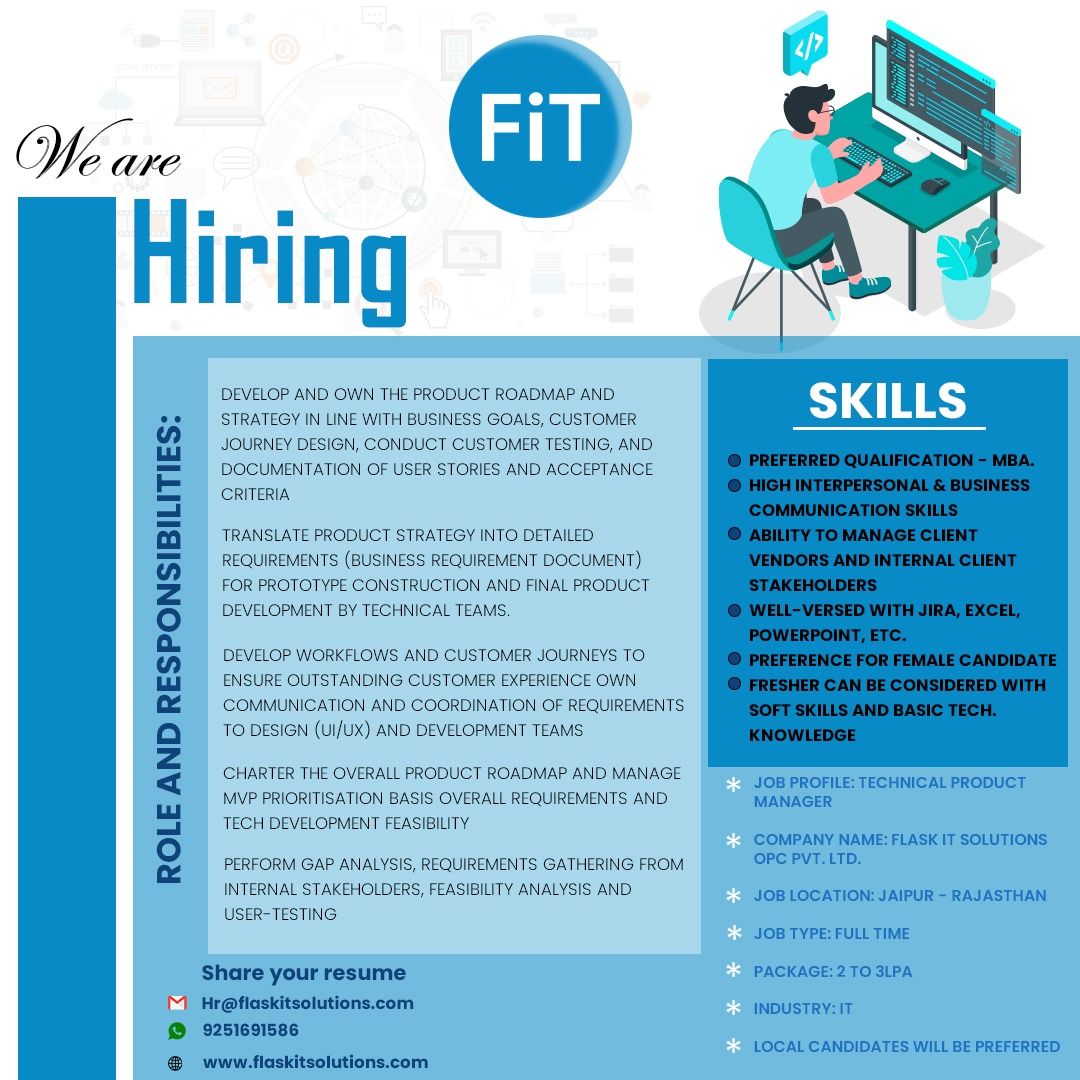 Mohit Choudhary on LinkedIn: #hiring #hiringnow #productmanager Mohit Choudhary on LinkedIn: #hiring #hiringnow #productmanager