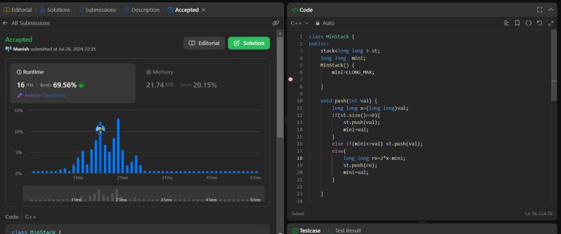 Manish Kalwani on LinkedIn: #100daysofcode #codingjourney #dsa #algorithms Manish Kalwani on LinkedIn: #100daysofcode #codingjourney #dsa #algorithms