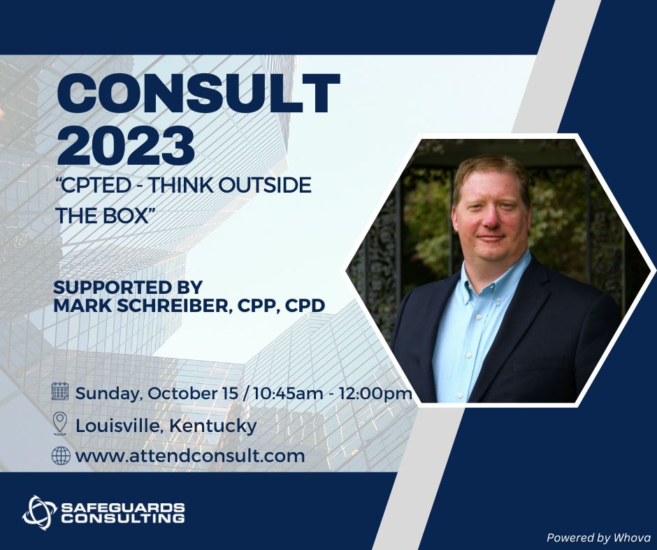 Mark Schreiber, CPP, CPD on LinkedIn: #consult2023 Mark Schreiber, CPP, CPD on LinkedIn: #consult2023