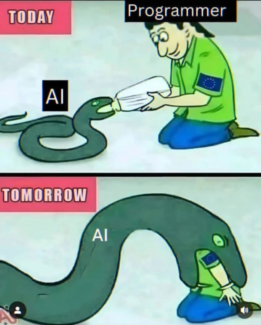 Prem Mourya on LinkedIn: Programmer vs AI 😅 Prem Mourya on LinkedIn: Programmer vs AI 😅