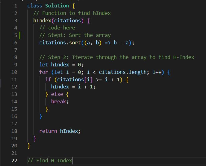 Naresh Baleboina on LinkedIn: #dsa #javascript #sorting #hindex #gfg160 ... Naresh Baleboina on LinkedIn: #dsa #javascript #sorting #hindex #gfg160 ...