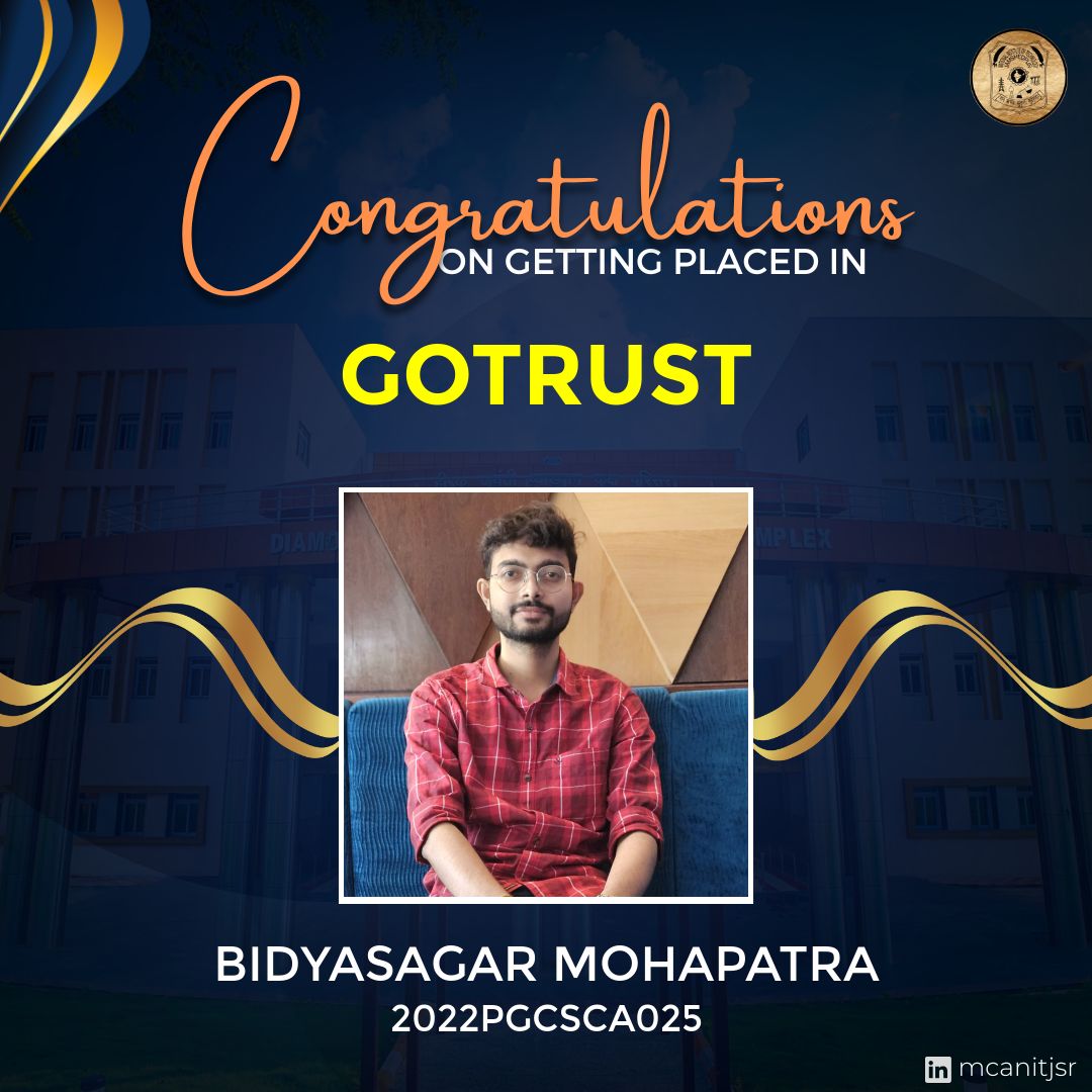 🏆 Congratulations to Bidyasagar Mohapatra for his selection at GoTrust ... 🏆 Congratulations to Bidyasagar Mohapatra for his selection at GoTrust ...