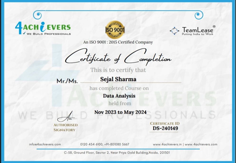 Sejal Sharma on LinkedIn: #data #research #analytical #python #sql # ... Sejal Sharma on LinkedIn: #data #research #analytical #python #sql # ...