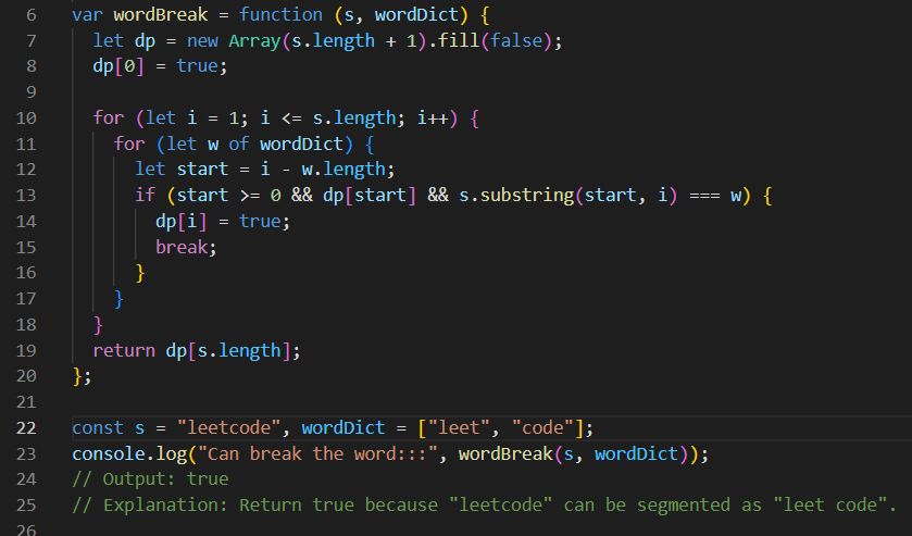 Naresh Baleboina on LinkedIn: #dynamicprogramming #wordbreak #leetcode ... Naresh Baleboina on LinkedIn: #dynamicprogramming #wordbreak #leetcode ...