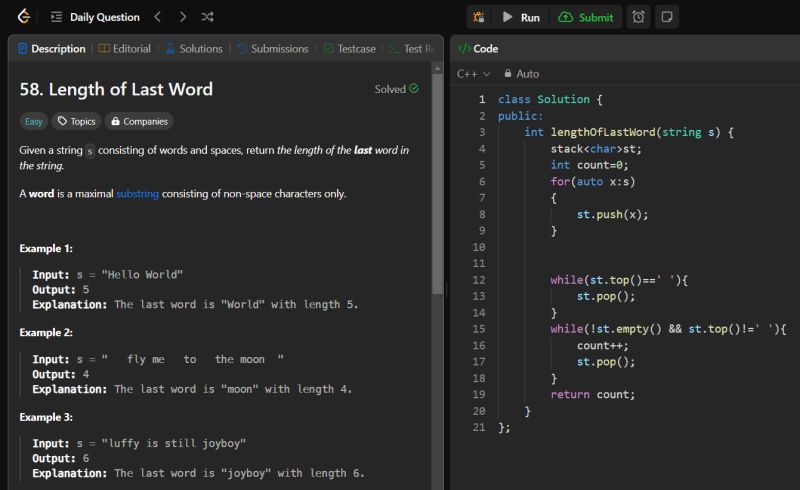 Rajashekar H S on LinkedIn: #dsa #ptod #codinglife #leetcode Rajashekar H S on LinkedIn: #dsa #ptod #codinglife #leetcode