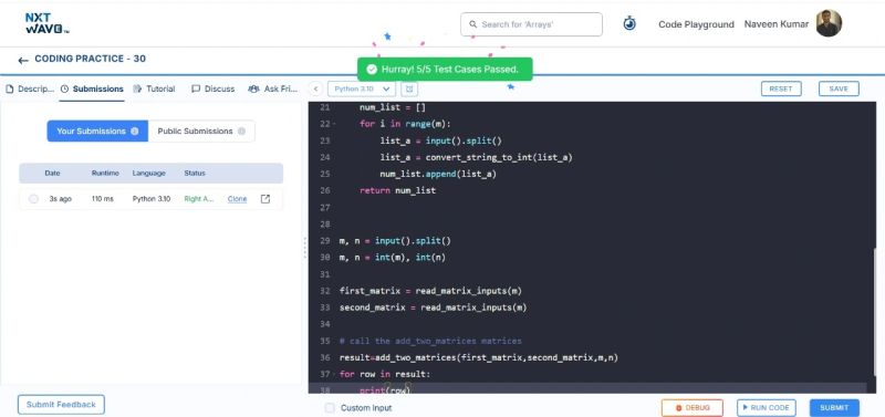 Naveen Kumar killi on LinkedIn: #day62 #python #codingjourney # ... Naveen Kumar killi on LinkedIn: #day62 #python #codingjourney # ...