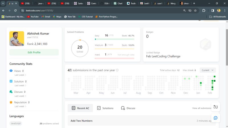 Abhishek kumar on LinkedIn: #leetcode #coding #problemsolving # ... Abhishek kumar on LinkedIn: #leetcode #coding #problemsolving # ...