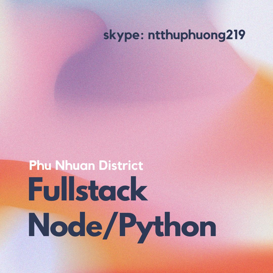 Phương N. on LinkedIn: #hiring #fullstackdeveloper #nodejs #python # ... Phương N. on LinkedIn: #hiring #fullstackdeveloper #nodejs #python # ...