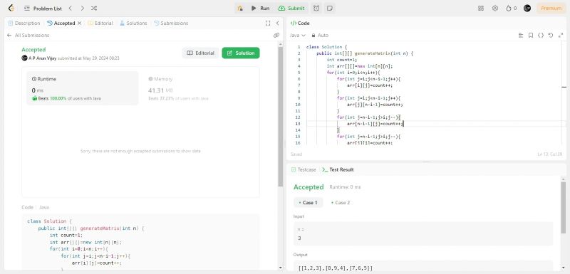 100Days of LeetCode: From Code Cadet to Algorithm Architect | Arun ... 100Days of LeetCode: From Code Cadet to Algorithm Architect | Arun ...