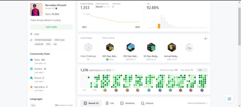 Barvadiya Divyesh on LinkedIn: #problemsolving #dsa #optimization # ... Barvadiya Divyesh on LinkedIn: #problemsolving #dsa #optimization # ...