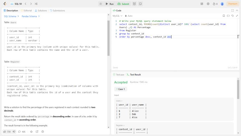 Lakshmikant S Bhusanagi on LinkedIn: Leetcode Day 9 SQL Problem of 30 ... Lakshmikant S Bhusanagi on LinkedIn: Leetcode Day 9 SQL Problem of 30 ...