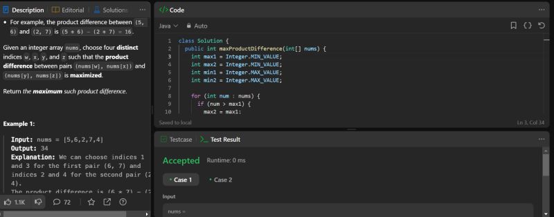#day72: Solving a #leetcode challenge | Khushi Pawar posted on the ... #day72: Solving a #leetcode challenge | Khushi Pawar posted on the ...