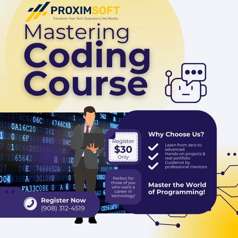 ProximSoft on LinkedIn: #codelikeapro #proximsoft #codingcourse # ... ProximSoft on LinkedIn: #codelikeapro #proximsoft #codingcourse # ...