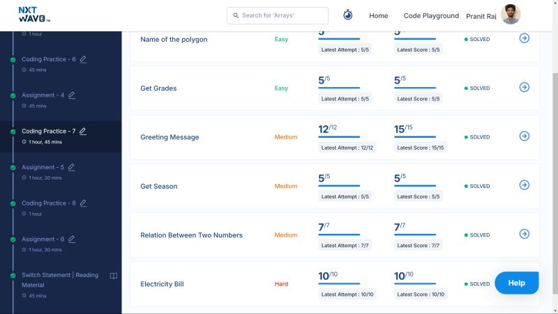 Pranit Raj on LinkedIn: #100dayscodingchallenge #ccbp #nxtwave #coding ... Pranit Raj on LinkedIn: #100dayscodingchallenge #ccbp #nxtwave #coding ...